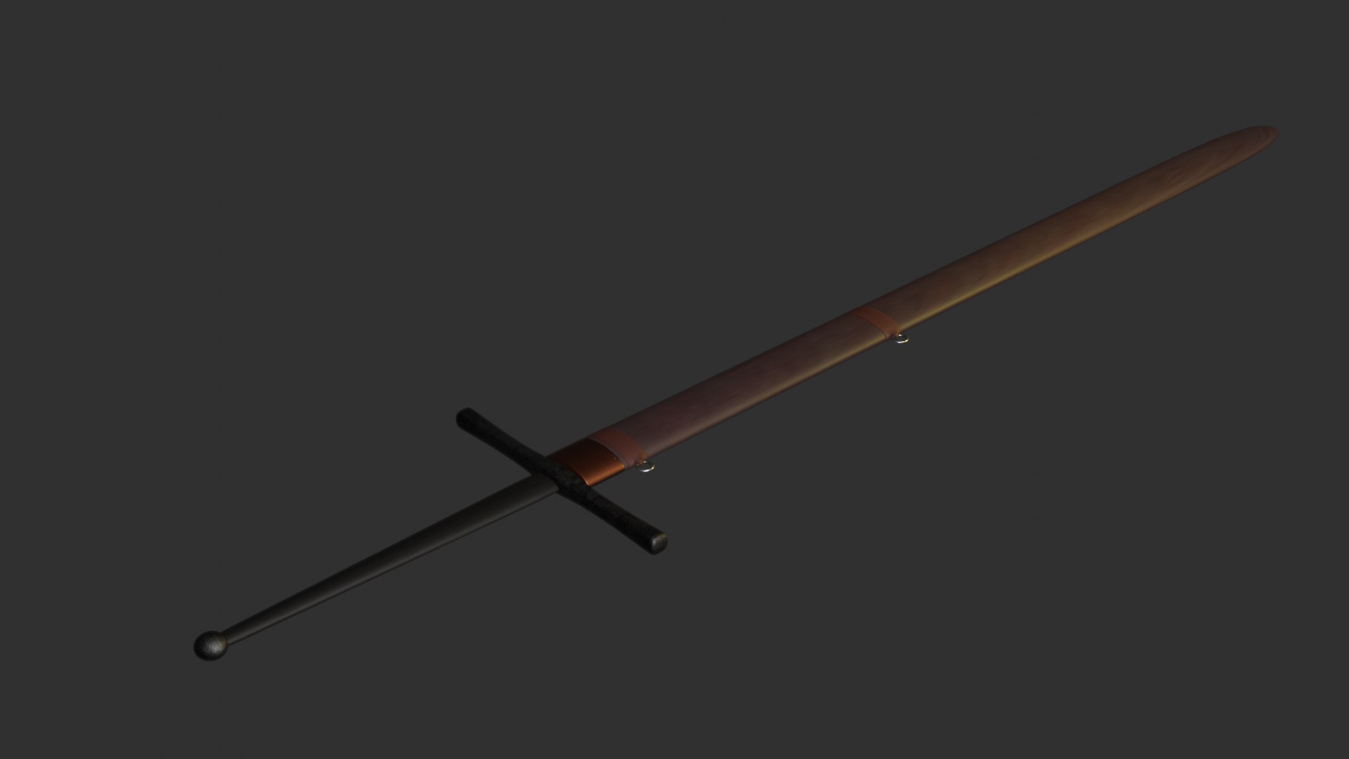 3D Medieval Long Sword Model - TurboSquid 1635374