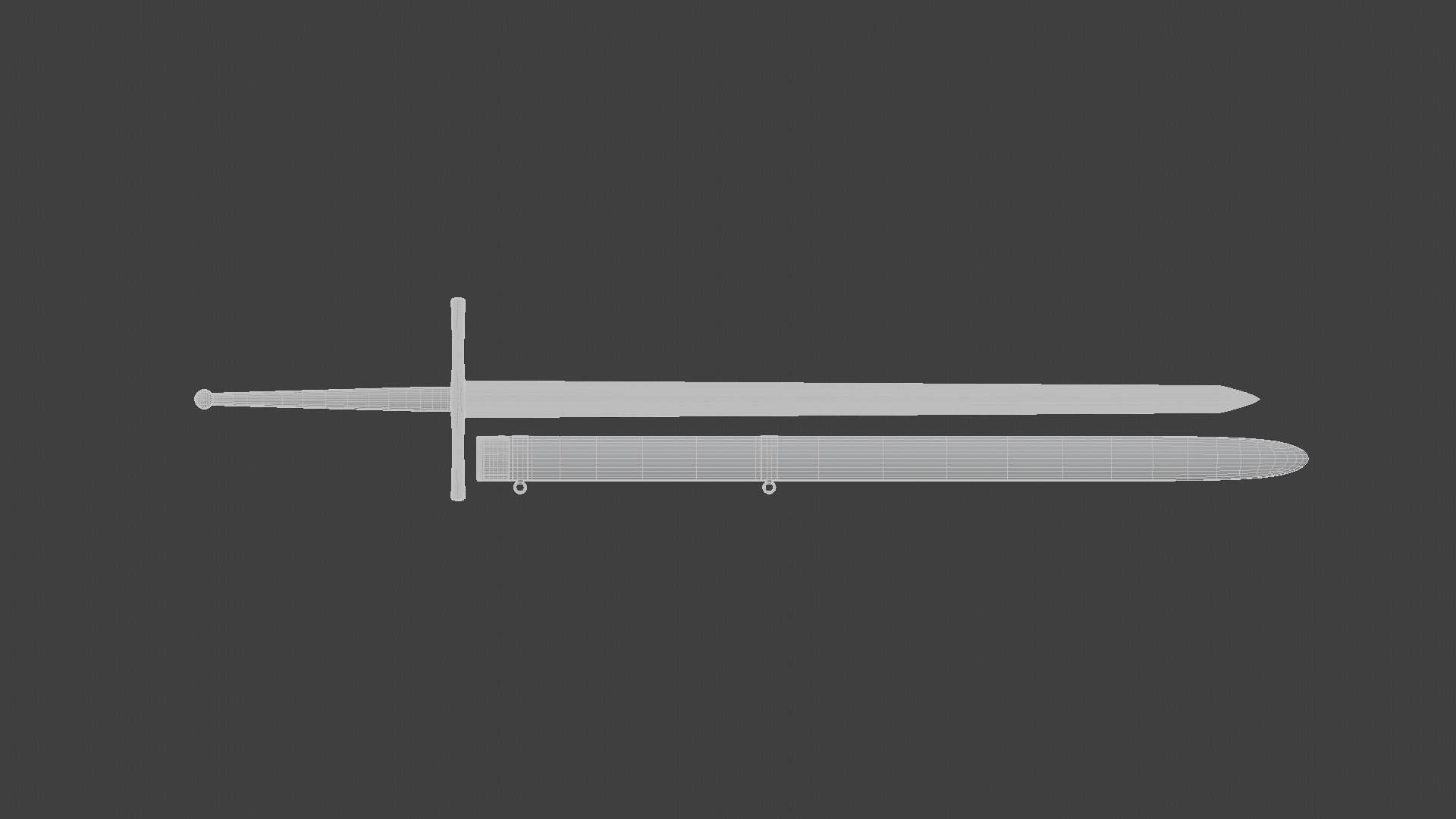 3D Medieval Long Sword Model - TurboSquid 1635374