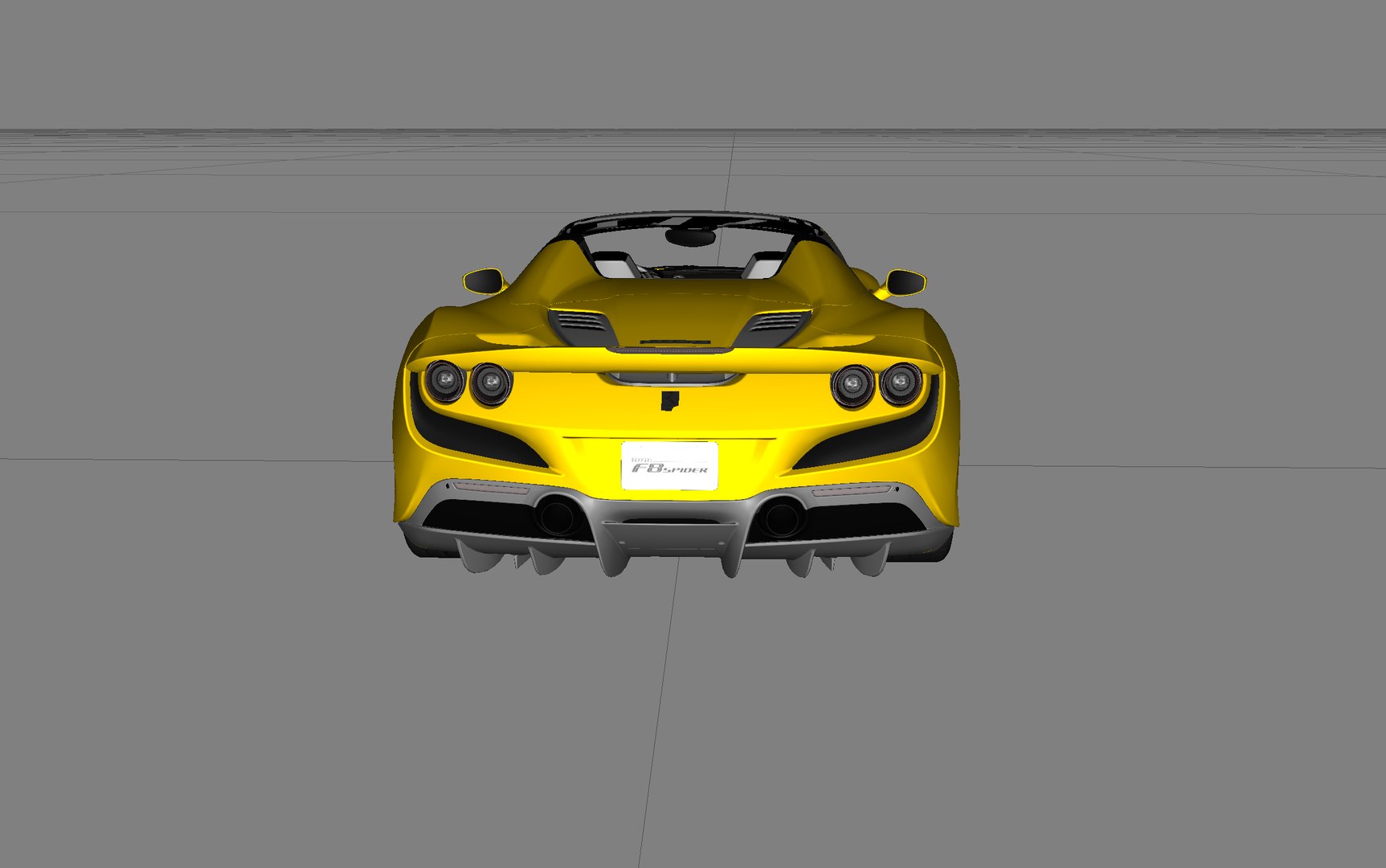 Ferrari F8 Spider Model - TurboSquid 2317315