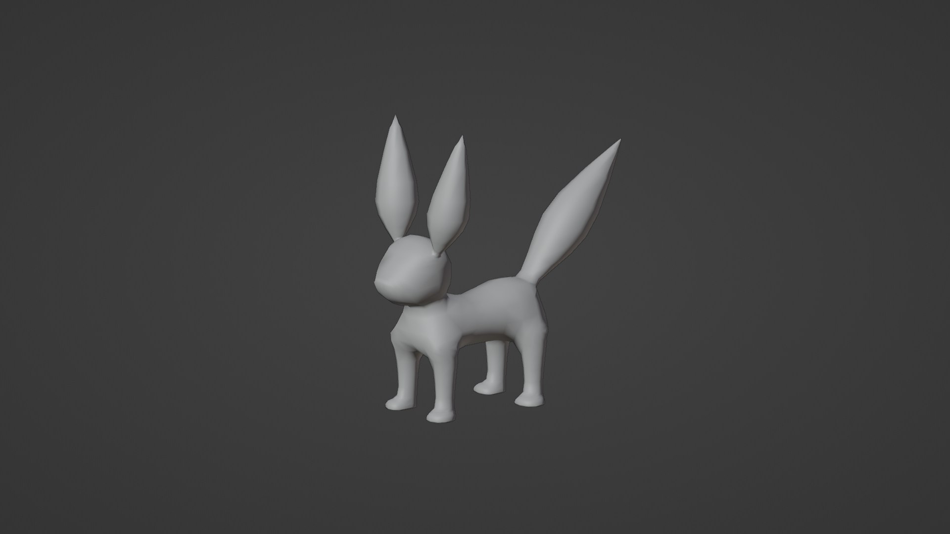 ANIMATED LOWPOLY UMBREON 3D Model - TurboSquid 2247242