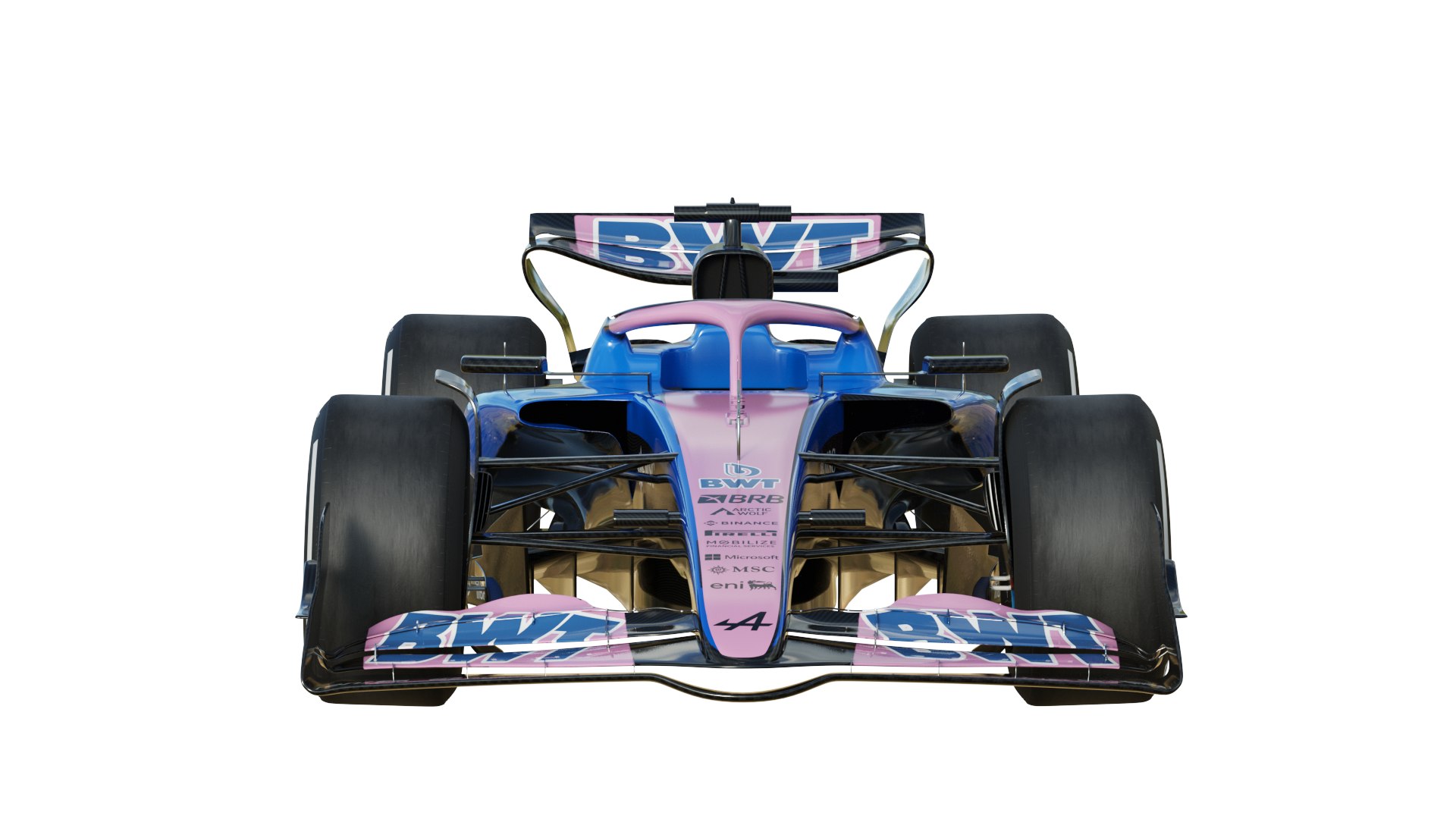 3D Model F1 Alpine A525 2025 - TurboSquid 2370178