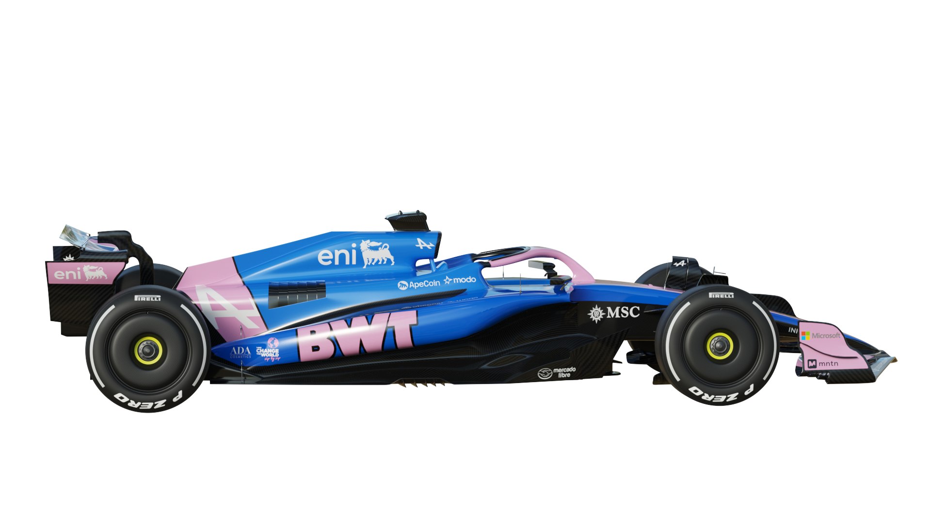 3D Model F1 Alpine A525 2025 - TurboSquid 2370178