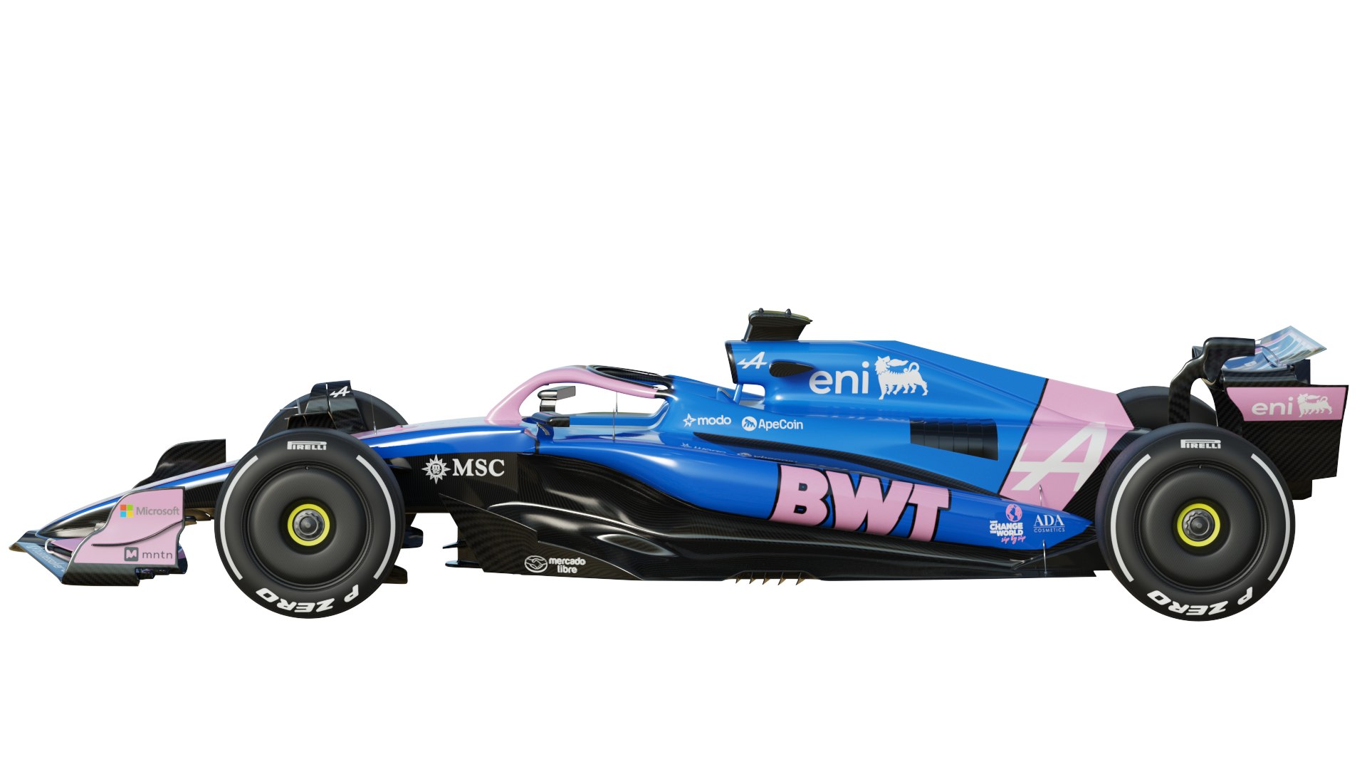 3D Model F1 Alpine A525 2025 - TurboSquid 2370178