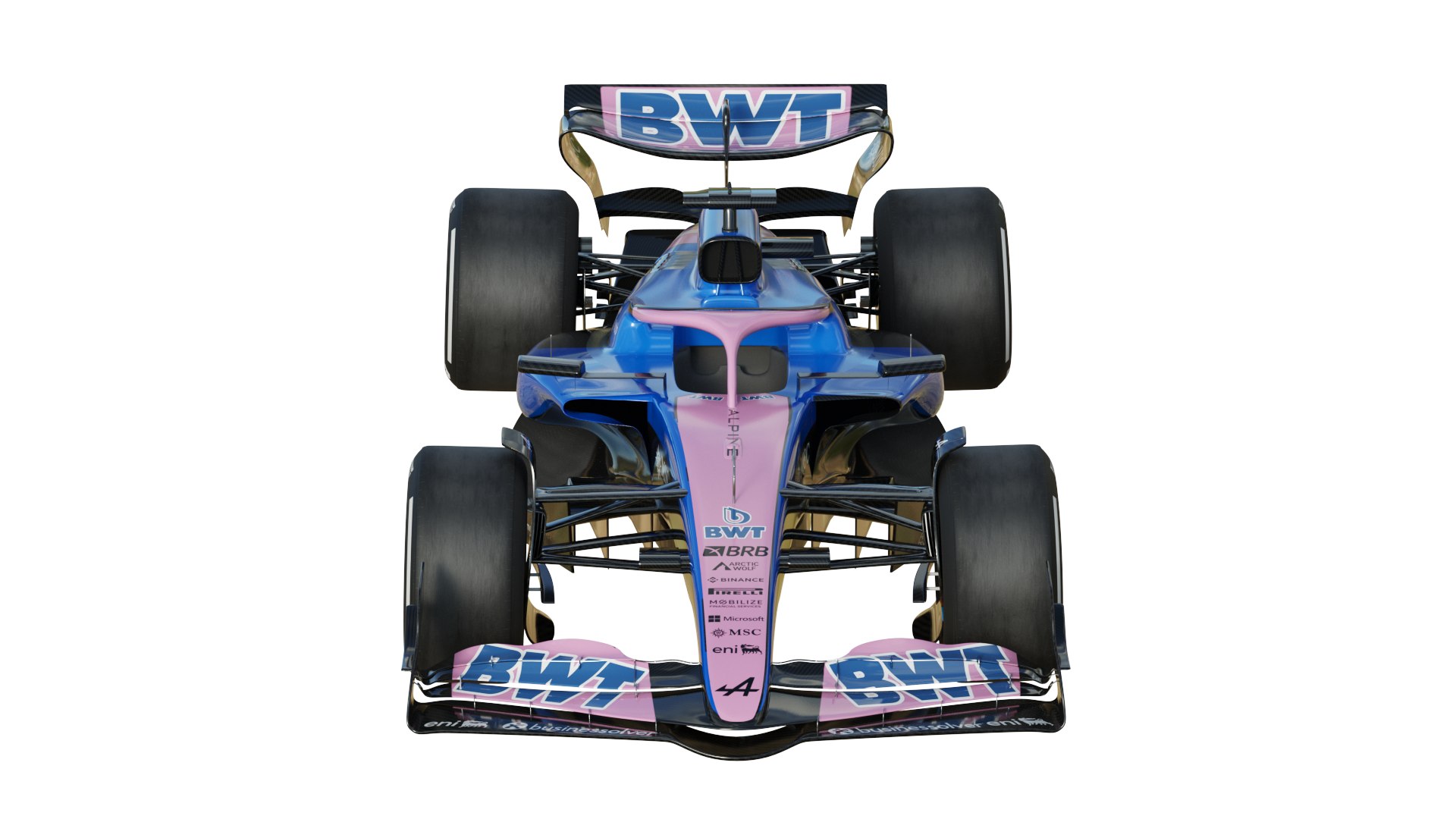 3D Model F1 Alpine A525 2025 - TurboSquid 2370178