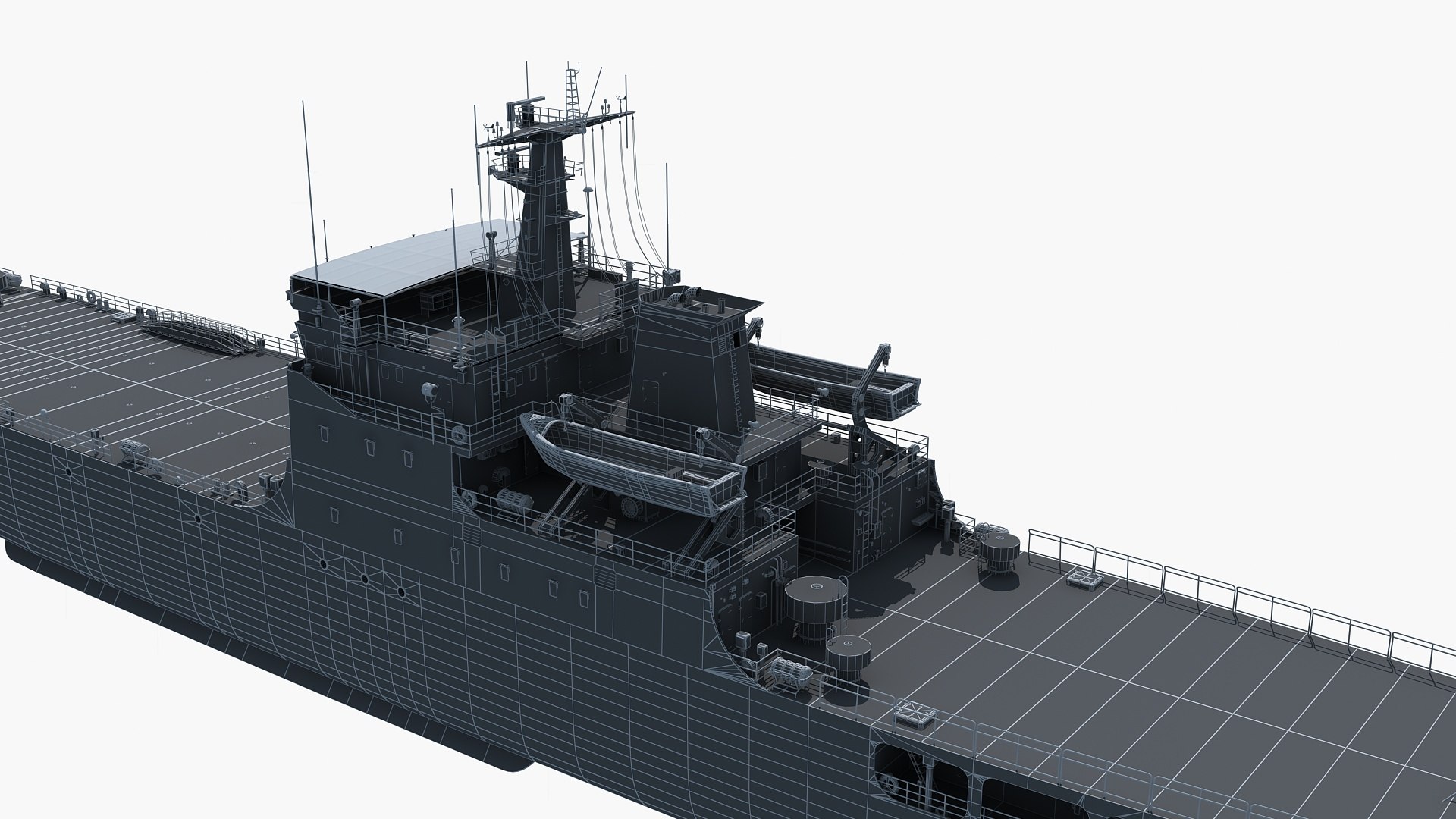 3D Type 072A Landing Ship - TurboSquid 2249952