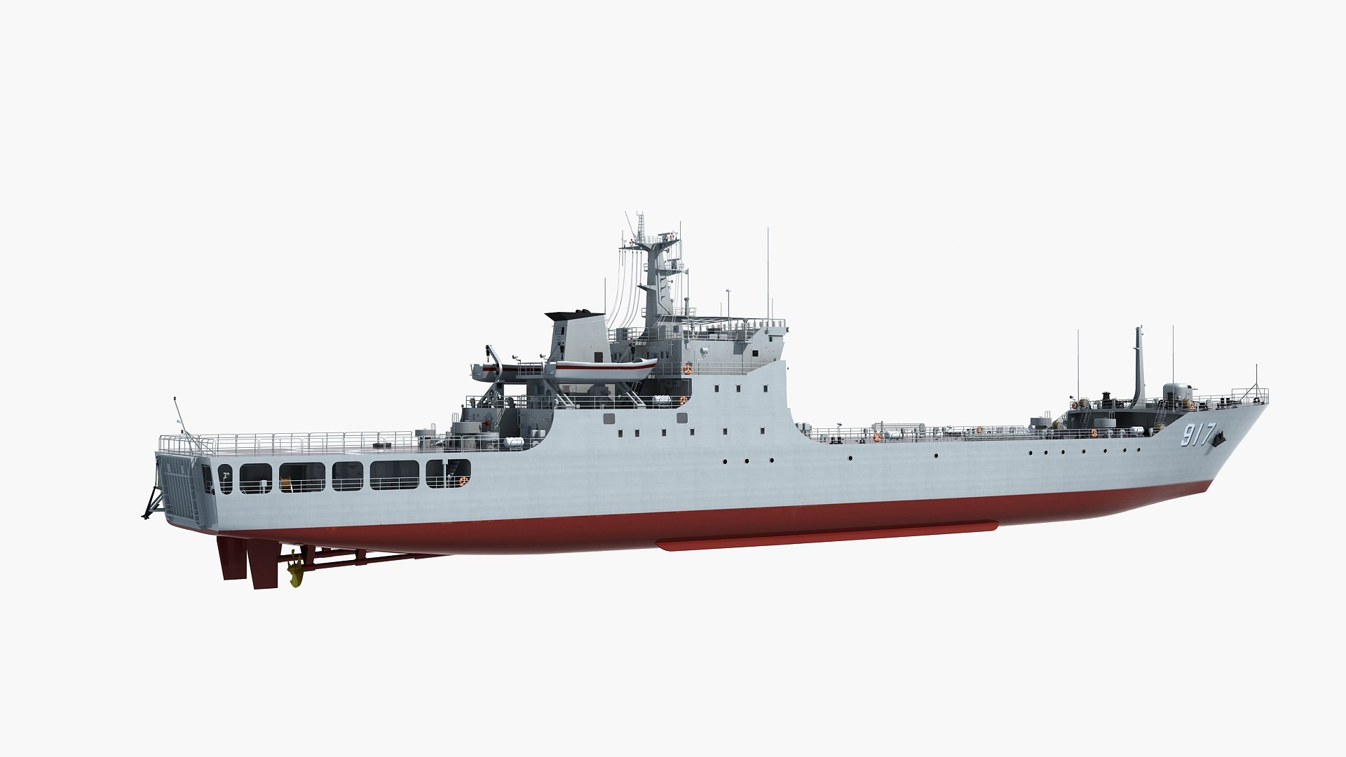 3D Type 072A Landing Ship - TurboSquid 2249952