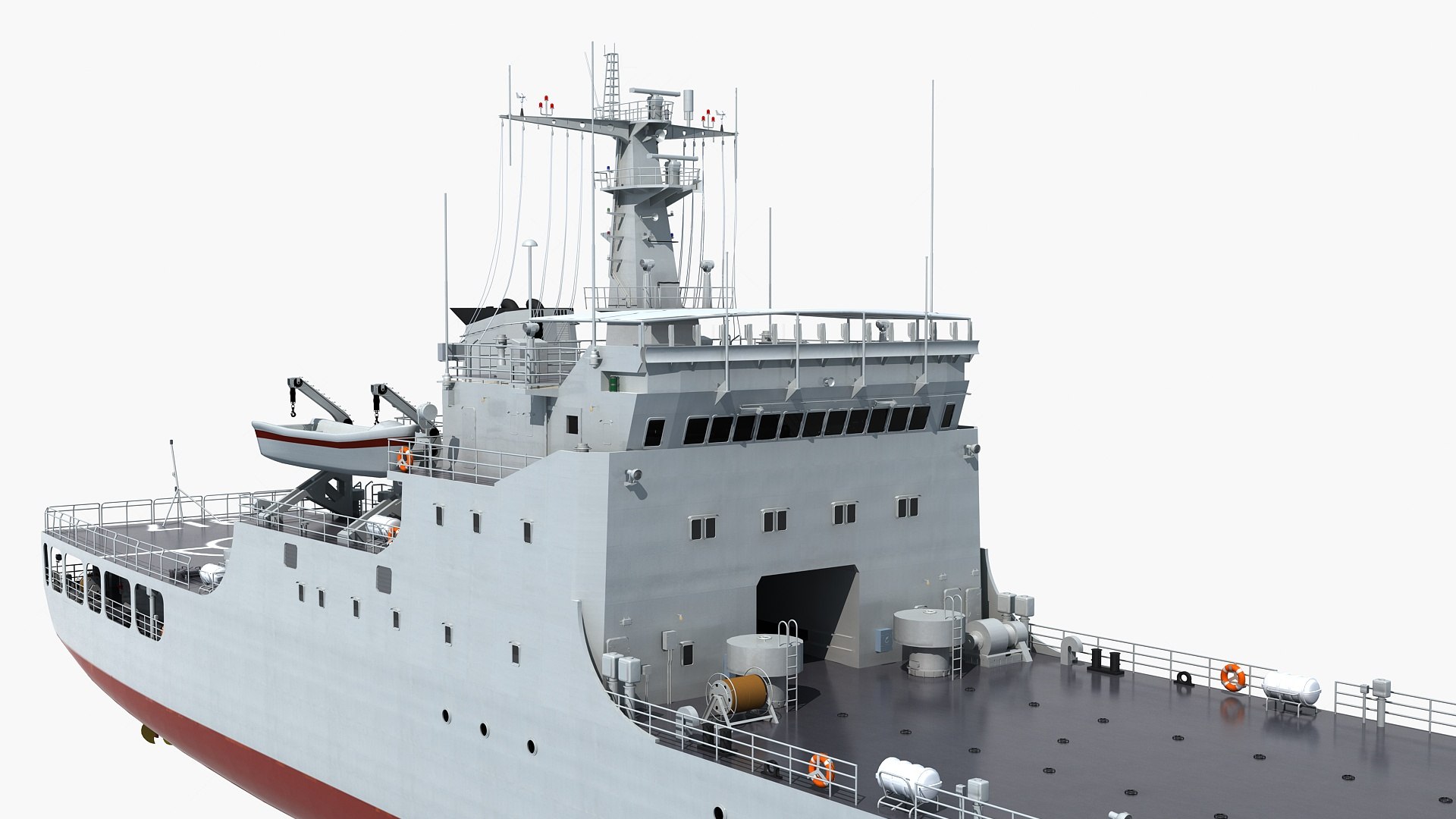 3D Type 072A Landing Ship - TurboSquid 2249952