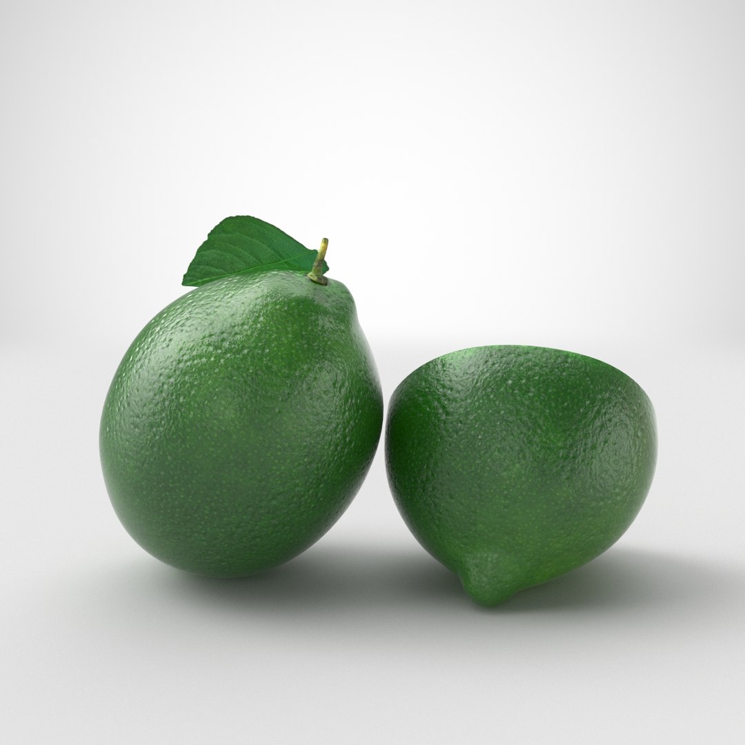 Lemon lime 3D model - TurboSquid 1574362