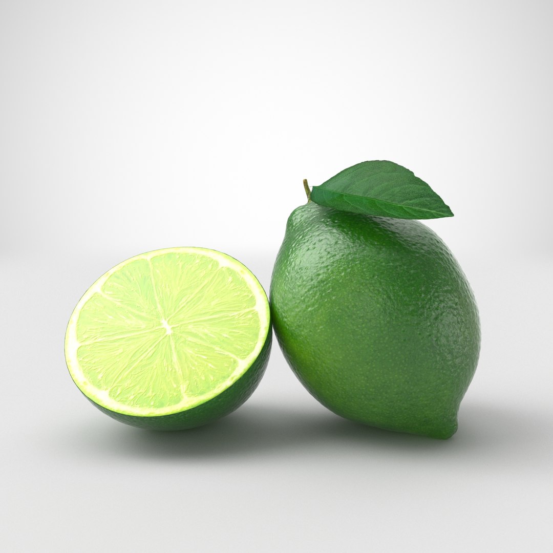 Lemon lime 3D model - TurboSquid 1574362