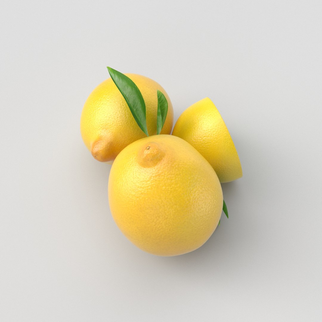 Lemon lime 3D model - TurboSquid 1574362