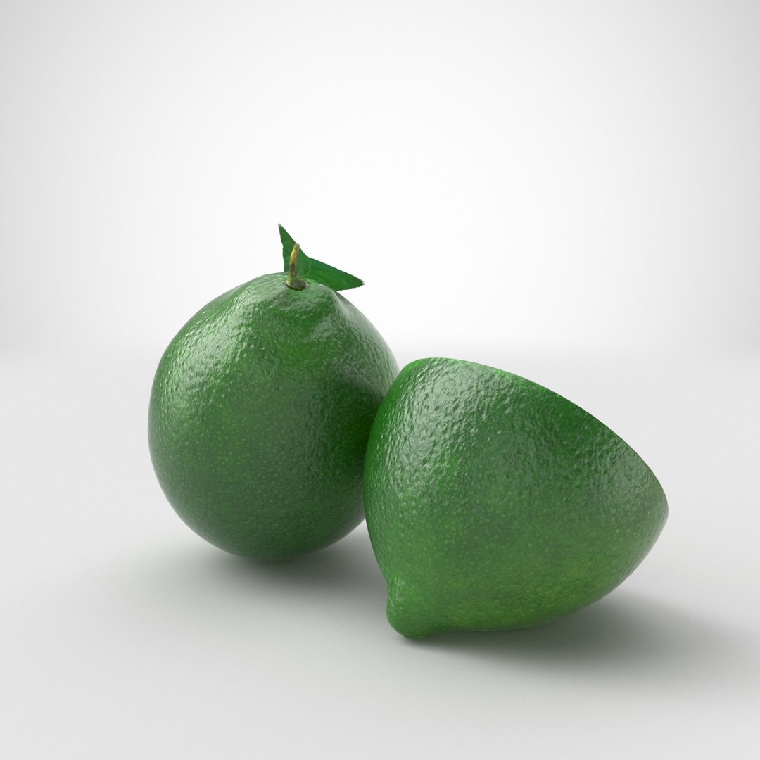 Lemon lime 3D model - TurboSquid 1574362