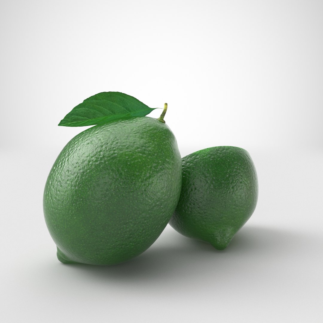 Lemon lime 3D model - TurboSquid 1574362