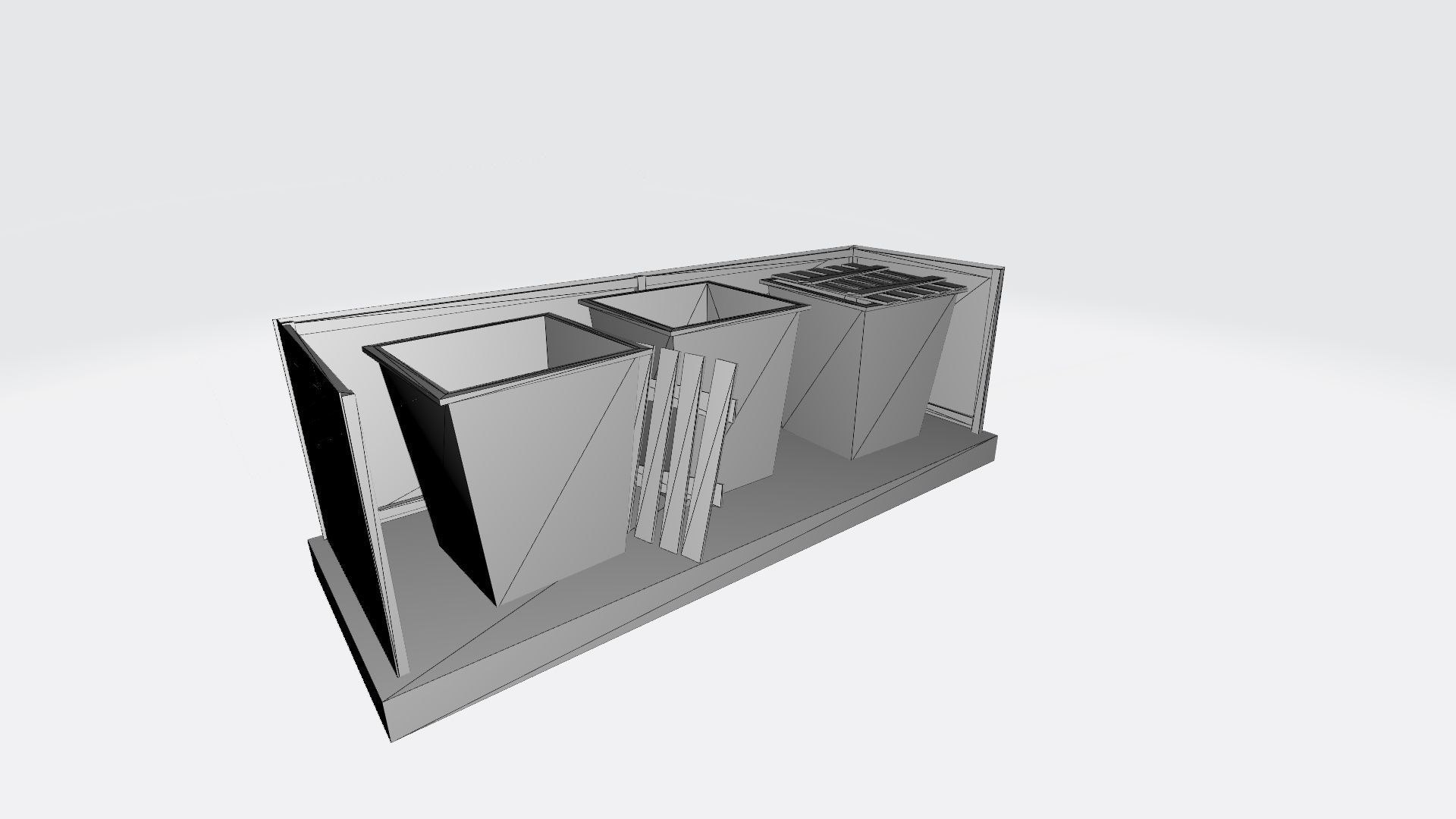 3D Garbage Containers Model - TurboSquid 1816467