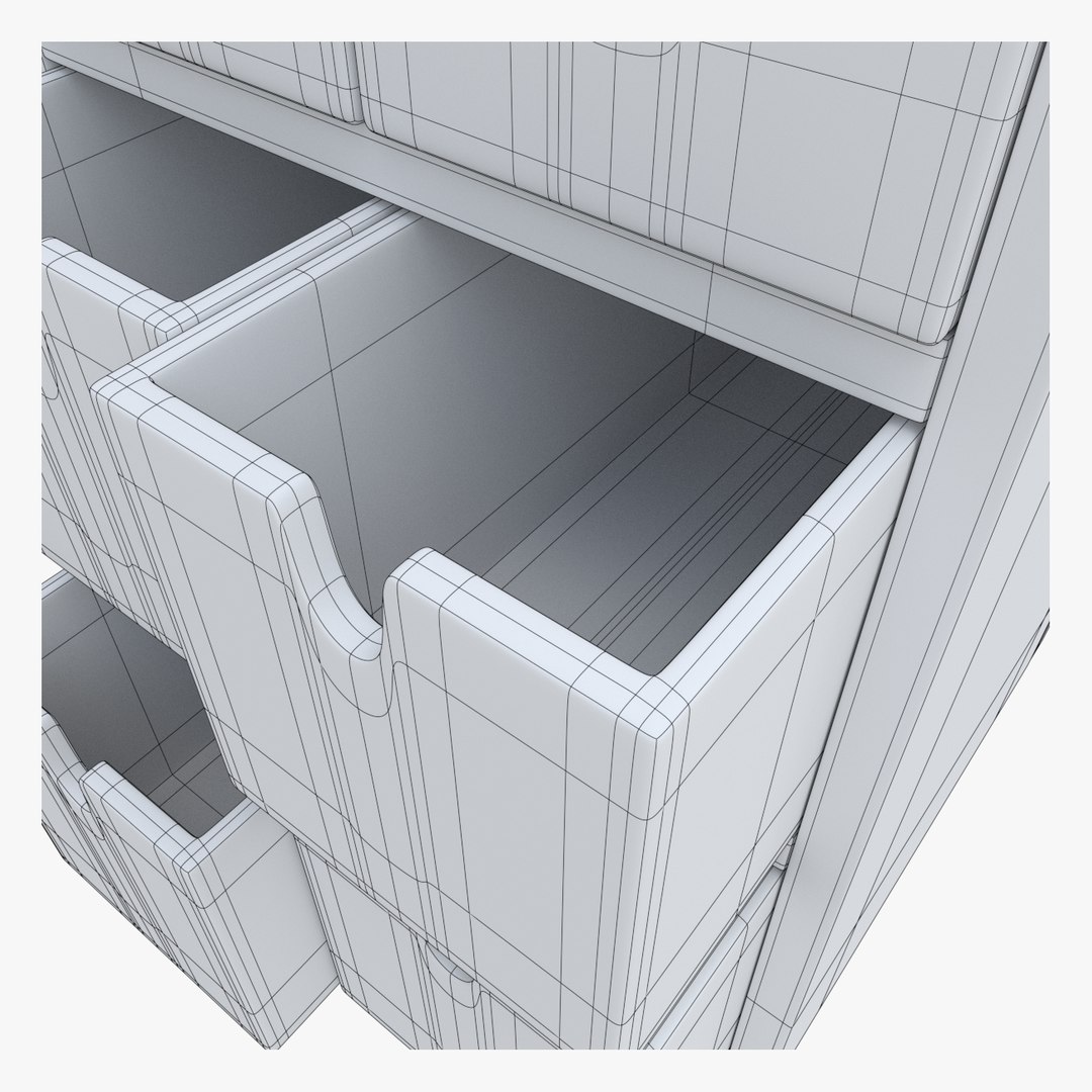 3d storage box dae