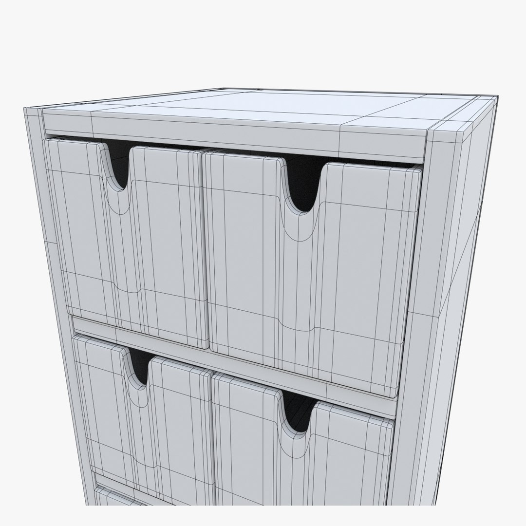3d storage box dae