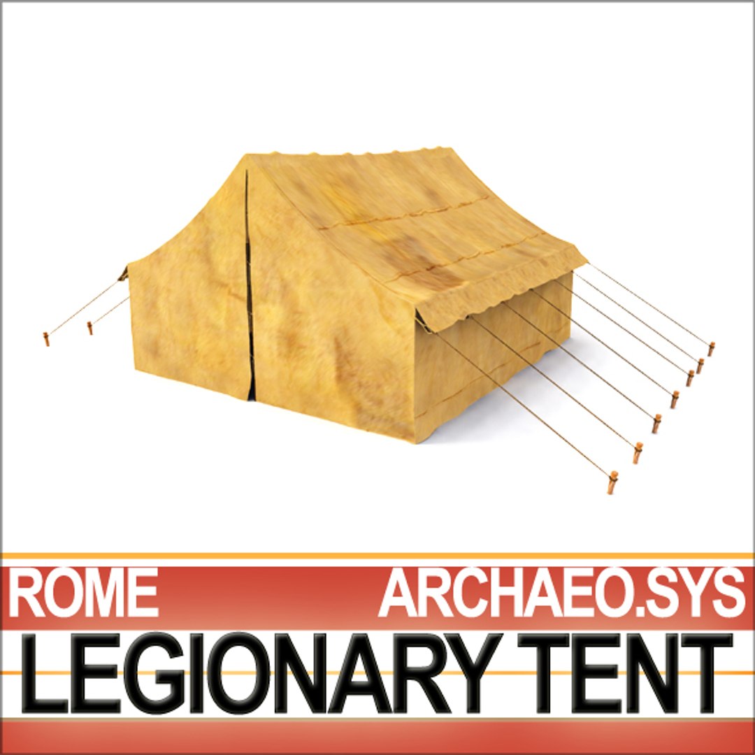 Ancient Rome Legionary Tent 3d Model