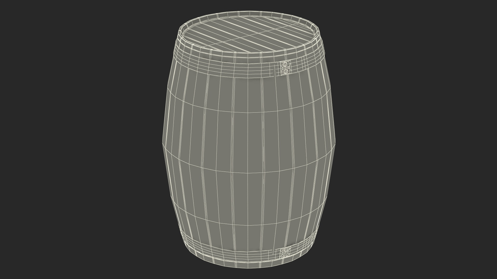 3D Oak Barrel - TurboSquid 2101353