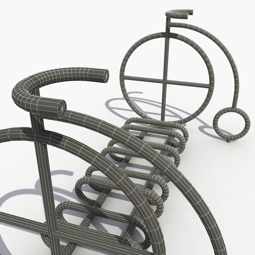 3d Park Bicycle Model