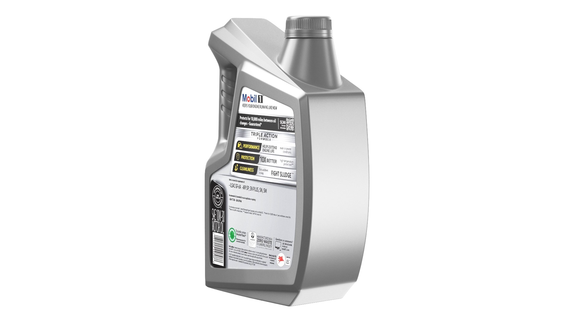 3D Three Detailed Motor Oil Bottles model - TurboSquid 2034458
