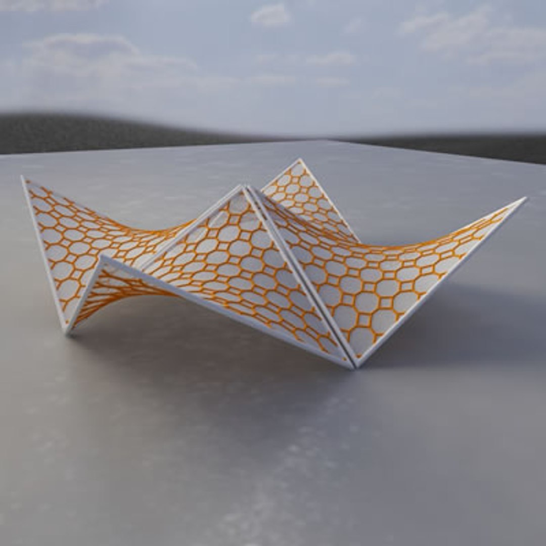 3d model membrane structure super 06