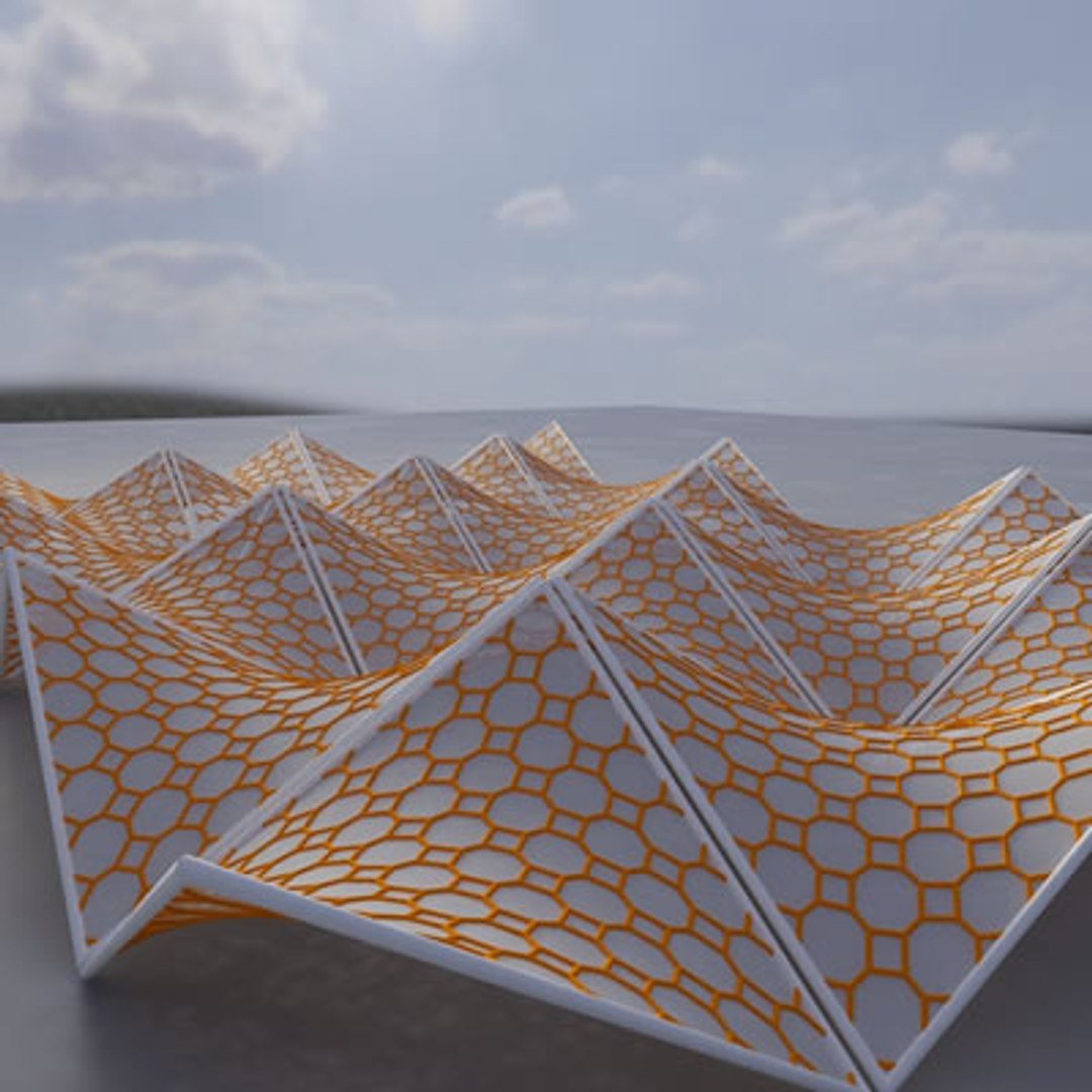 3d Model Membrane Structure Super 06