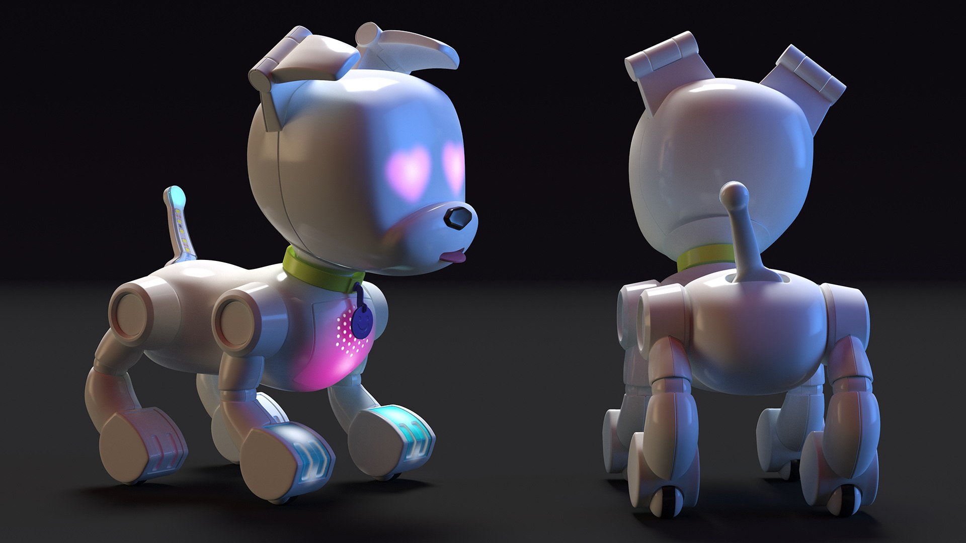 3D MINTiD Robot Dog E Rigged For Cinema 4D - TurboSquid 2081379