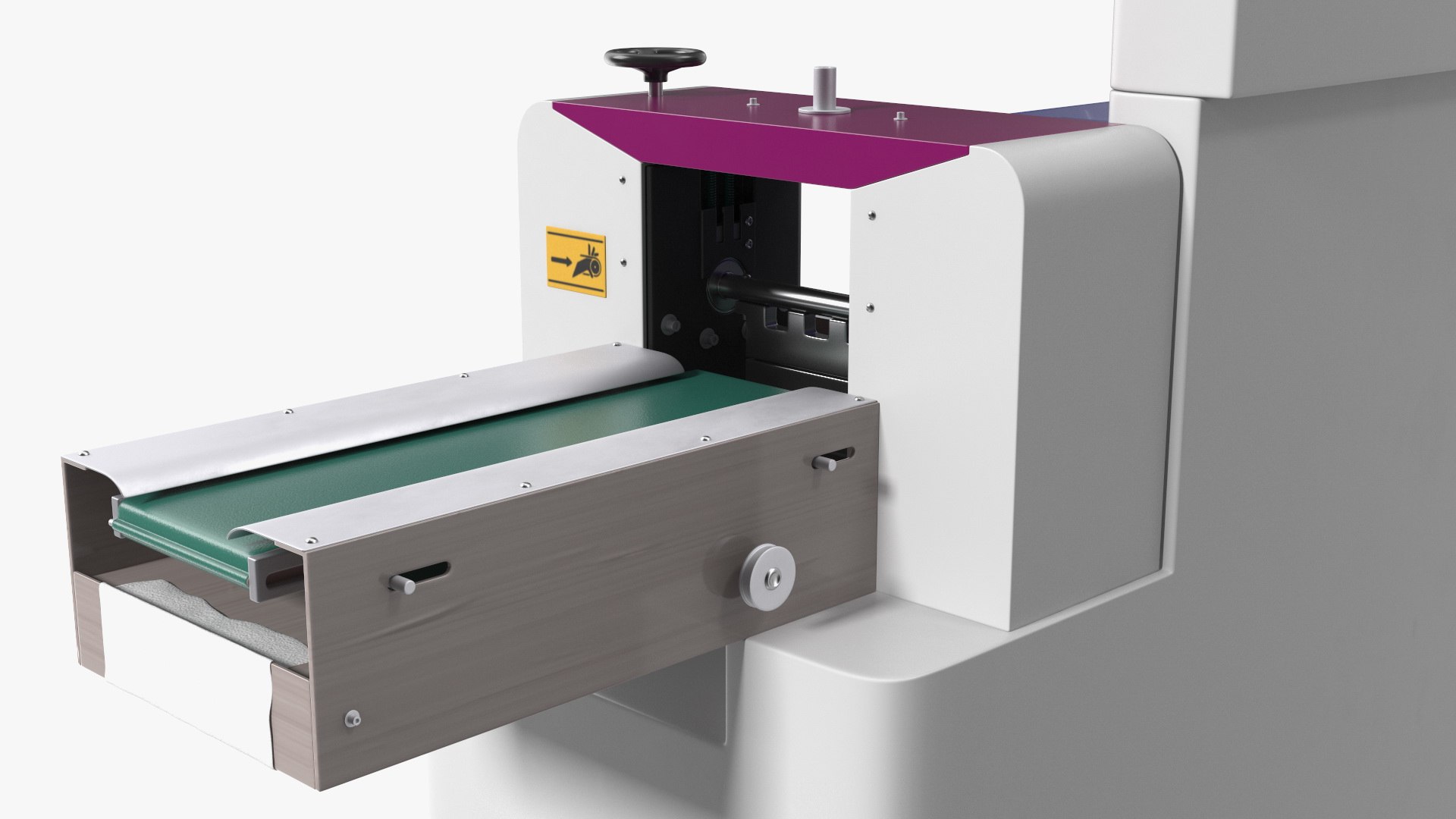 Horizontal Flow Pack Machine With Conveyor Belt Model - TurboSquid 2376637