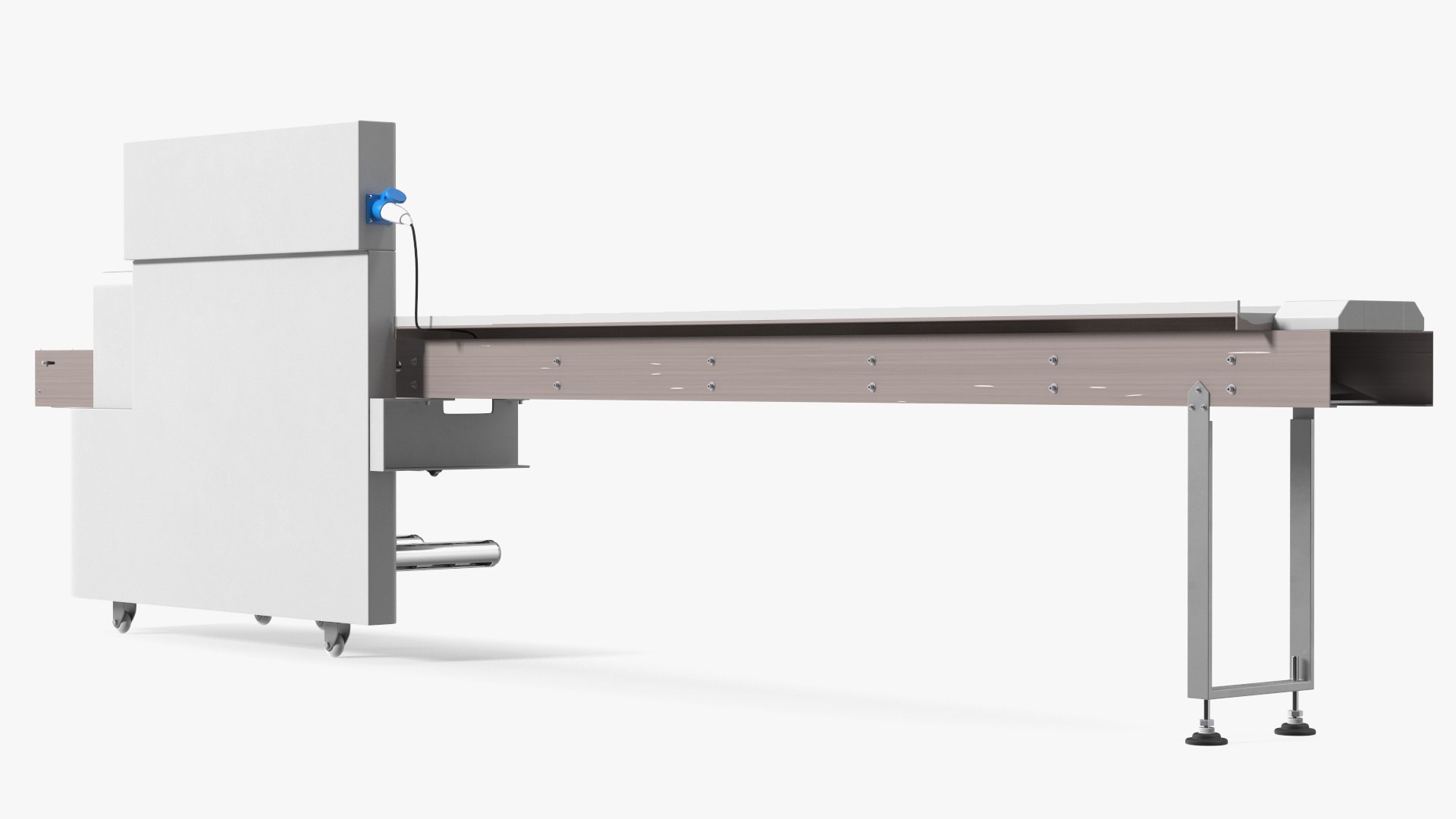 Horizontal Flow Pack Machine With Conveyor Belt Model - TurboSquid 2376637