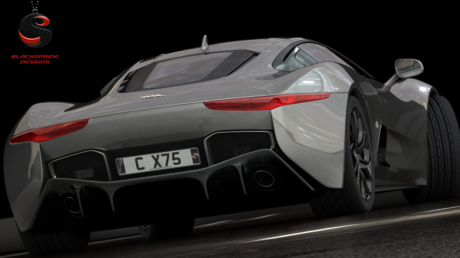 3d C-x75 2015 Interior 75