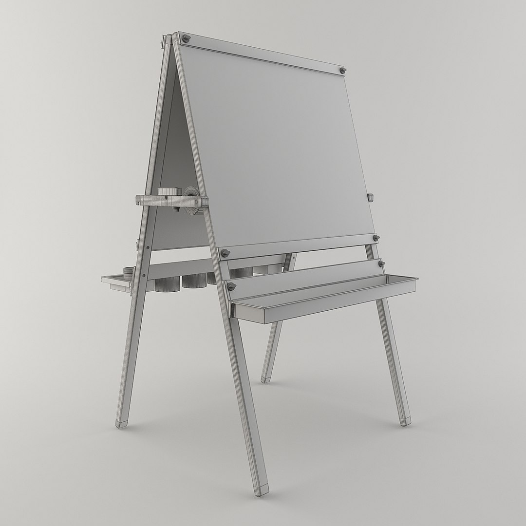 3D Model Easel - TurboSquid 1230123