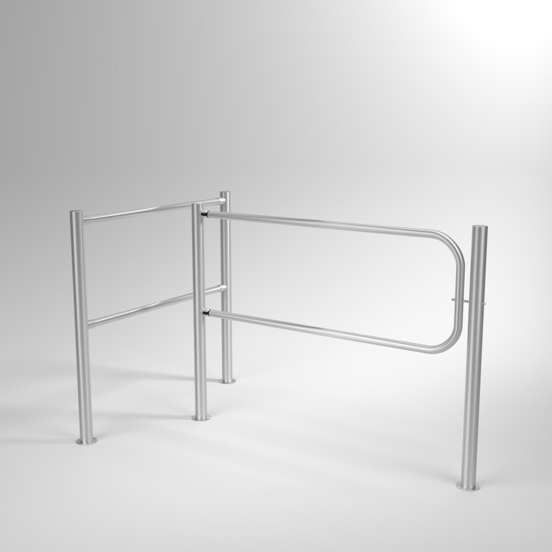 Interior Swing Gates 3D Model - TurboSquid 1263472