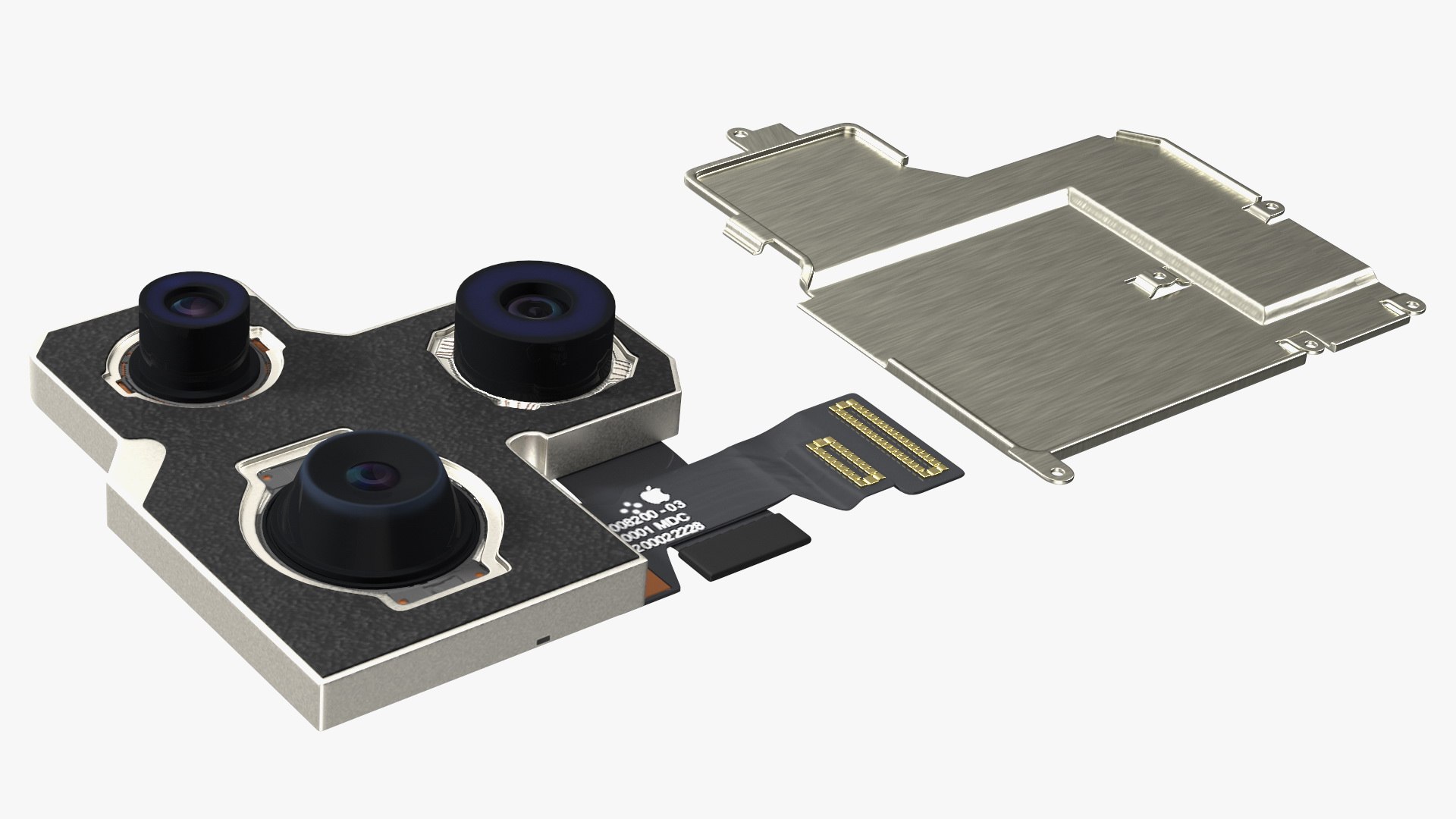 IPhone 14 Pro Rear Facing Camera Module 3D model - TurboSquid 2089764