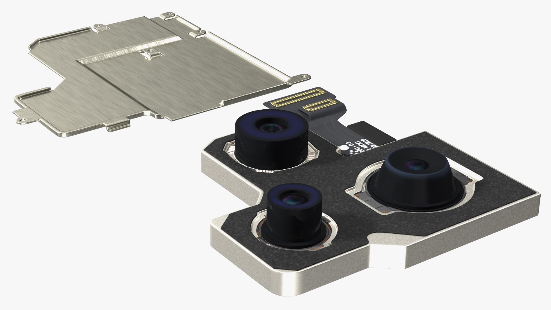 IPhone 14 Pro Rear Facing Camera Module 3D model - TurboSquid 2089764