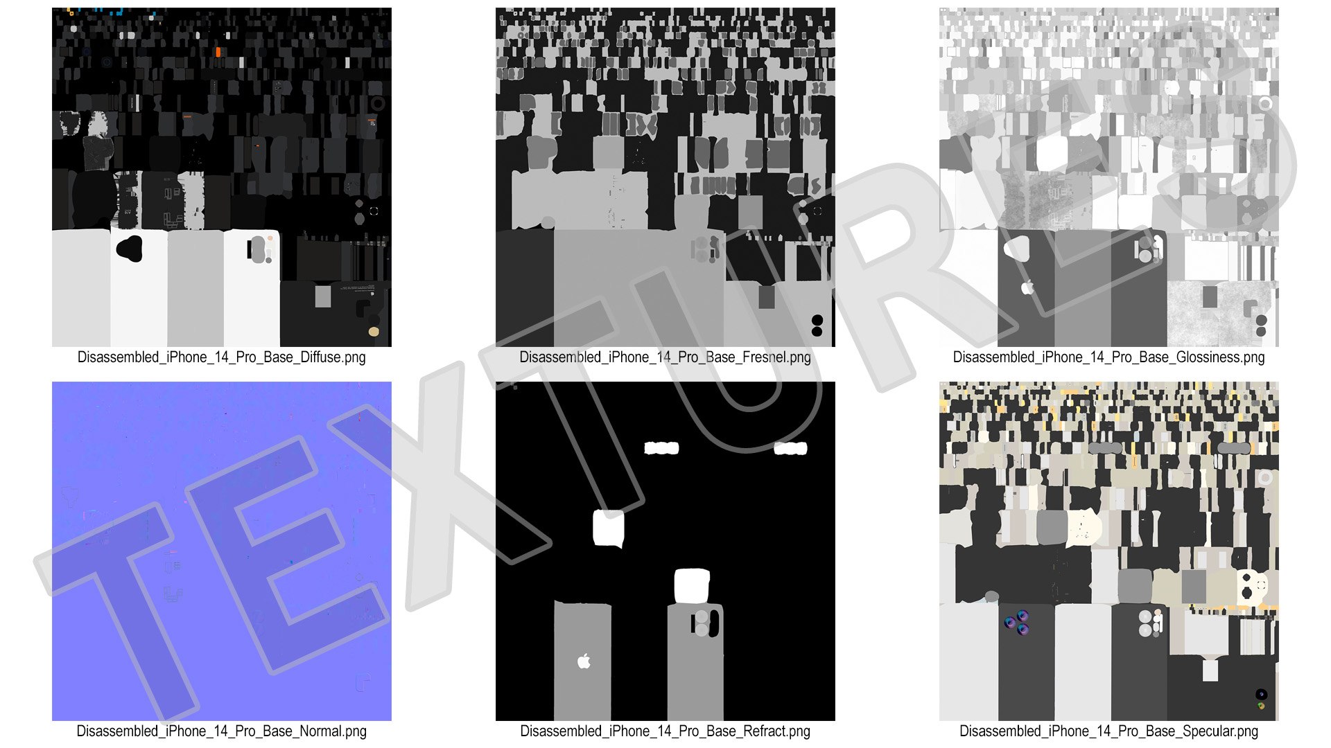 IPhone 14 Pro Rear Facing Camera Module 3D model - TurboSquid 2089764