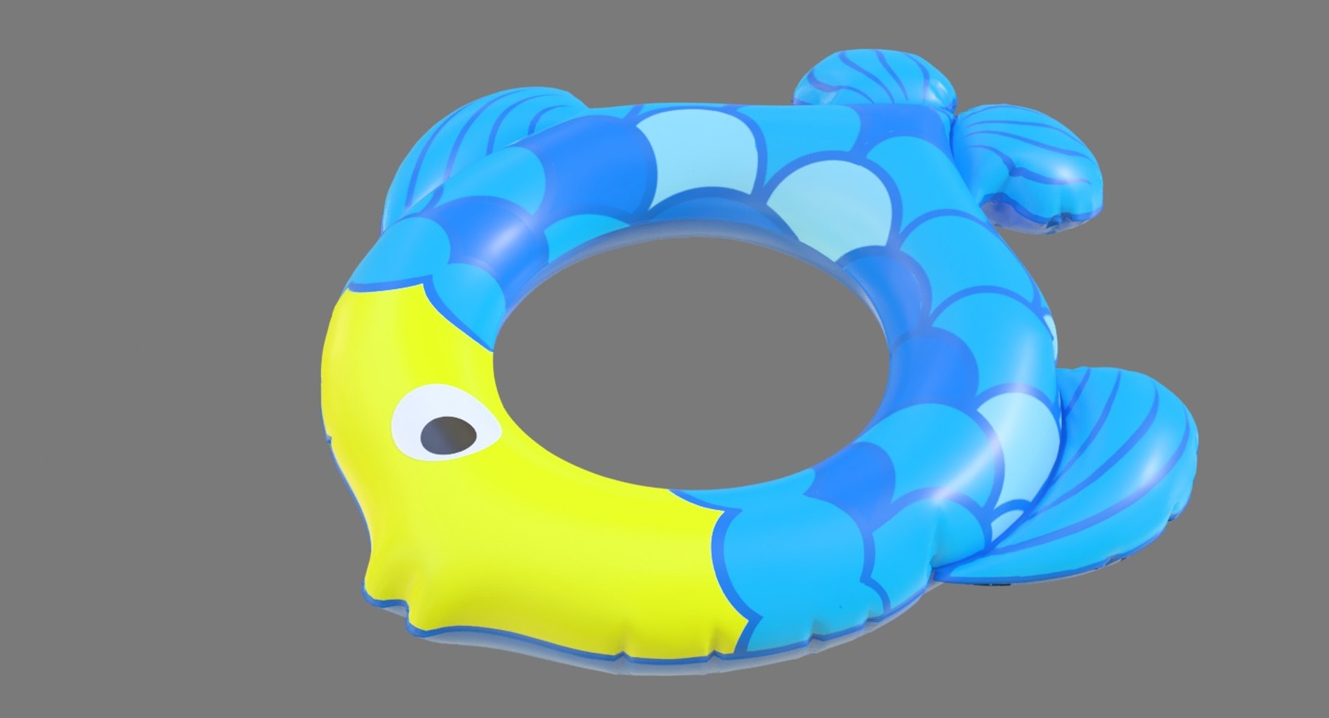 3D Model Realistic Float Ring Fish - TurboSquid 1352055