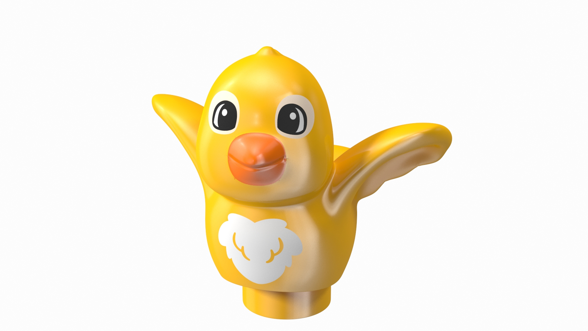 3D Lego Duplo Bird Model - TurboSquid 1825818