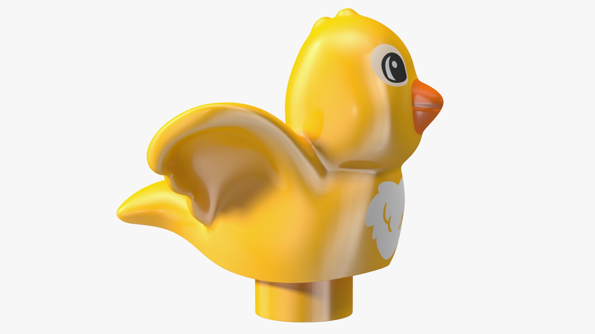 3D Lego Duplo Bird Model - TurboSquid 1825818