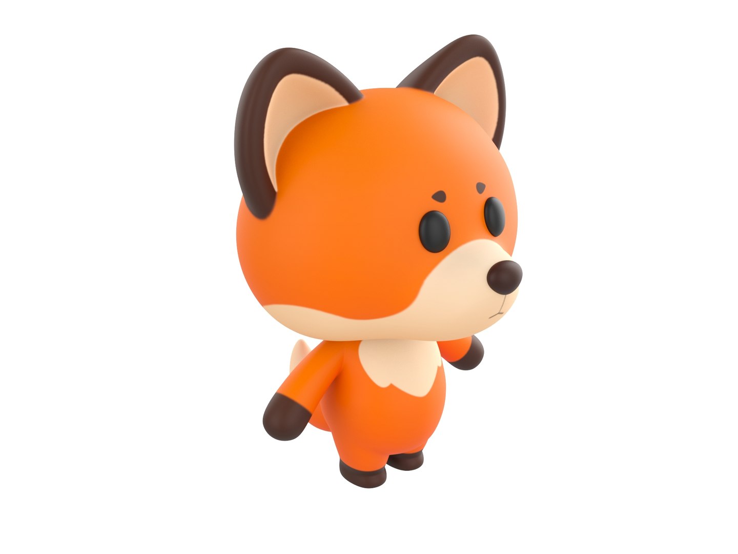 3D Character131 Rigged Fox - TurboSquid 1760483