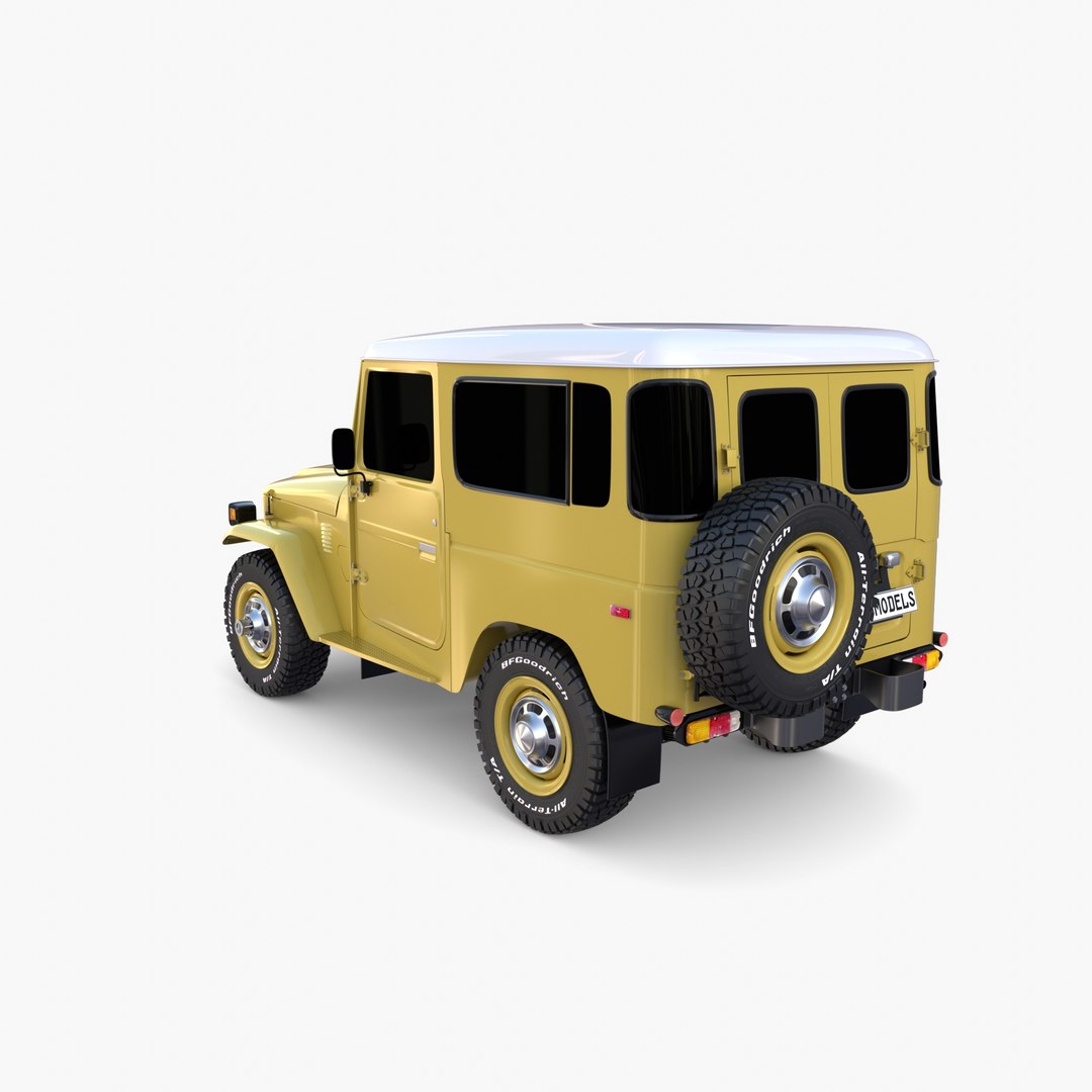 Generic 4x4 Car V1 3D Model - TurboSquid 2009673