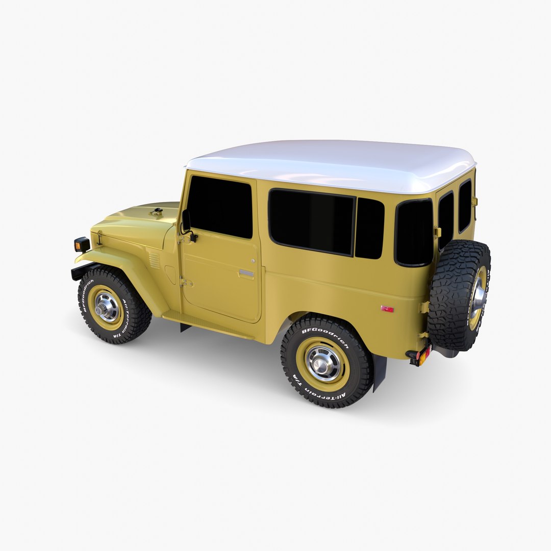 Generic 4x4 Car V1 3D Model - TurboSquid 2009673