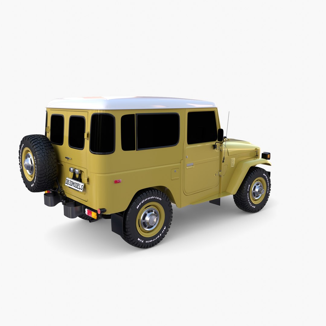 Generic 4x4 Car V1 3D Model - TurboSquid 2009673