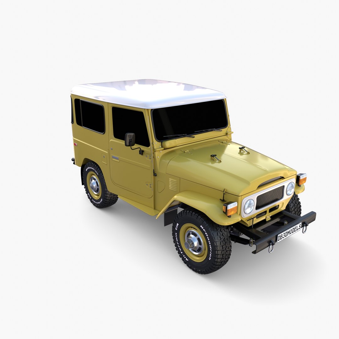 Generic 4x4 Car V1 3D Model - TurboSquid 2009673
