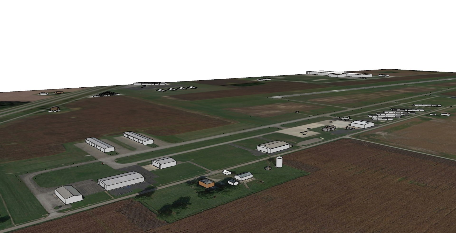 3D Shelbyville Municipal Airport - TurboSquid 2025849