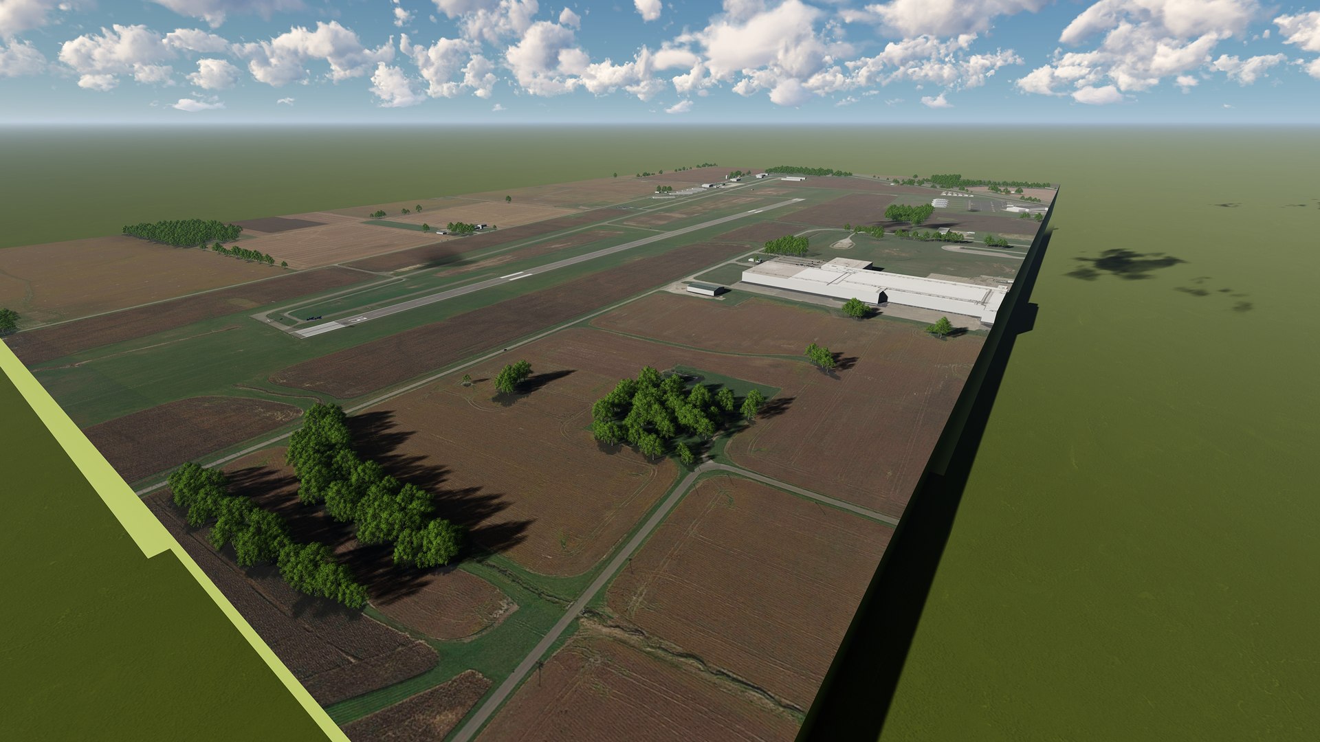 3D Shelbyville Municipal Airport - TurboSquid 2025849