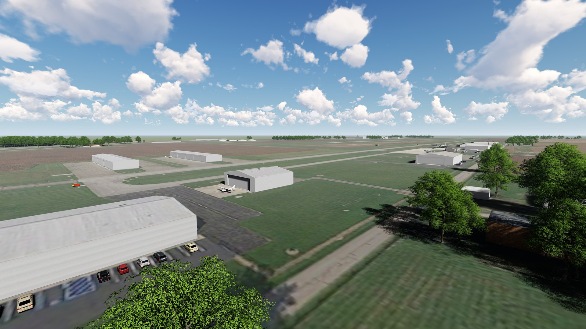 3D Shelbyville Municipal Airport - TurboSquid 2025849