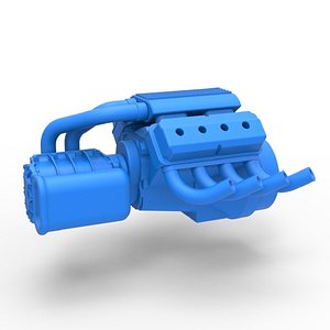 3D Supercharger Models | TurboSquid