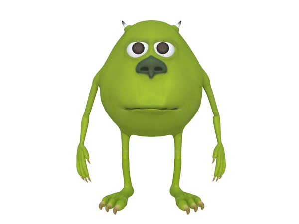 modelo 3d Mike Wazowski meme - TurboSquid 1557901