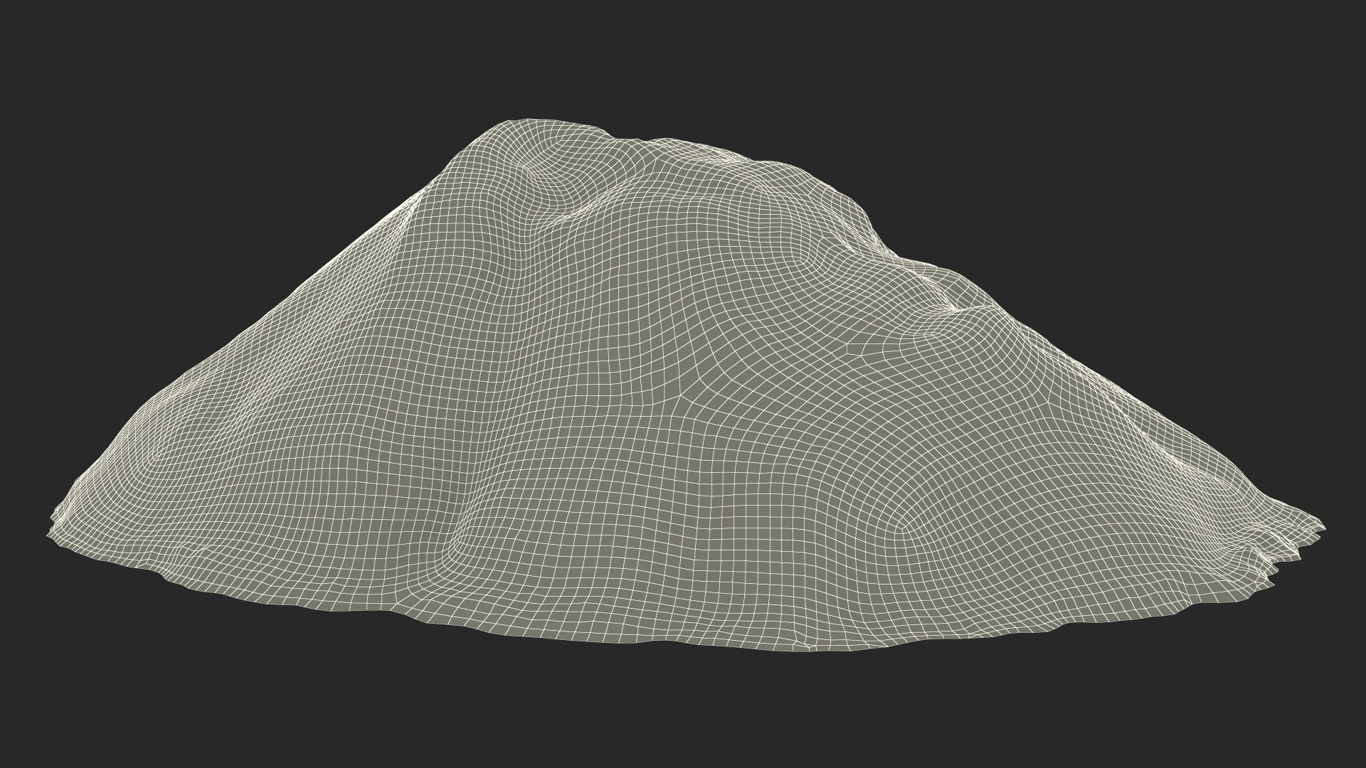 3D Pile Of Construction Sand - TurboSquid 2137573