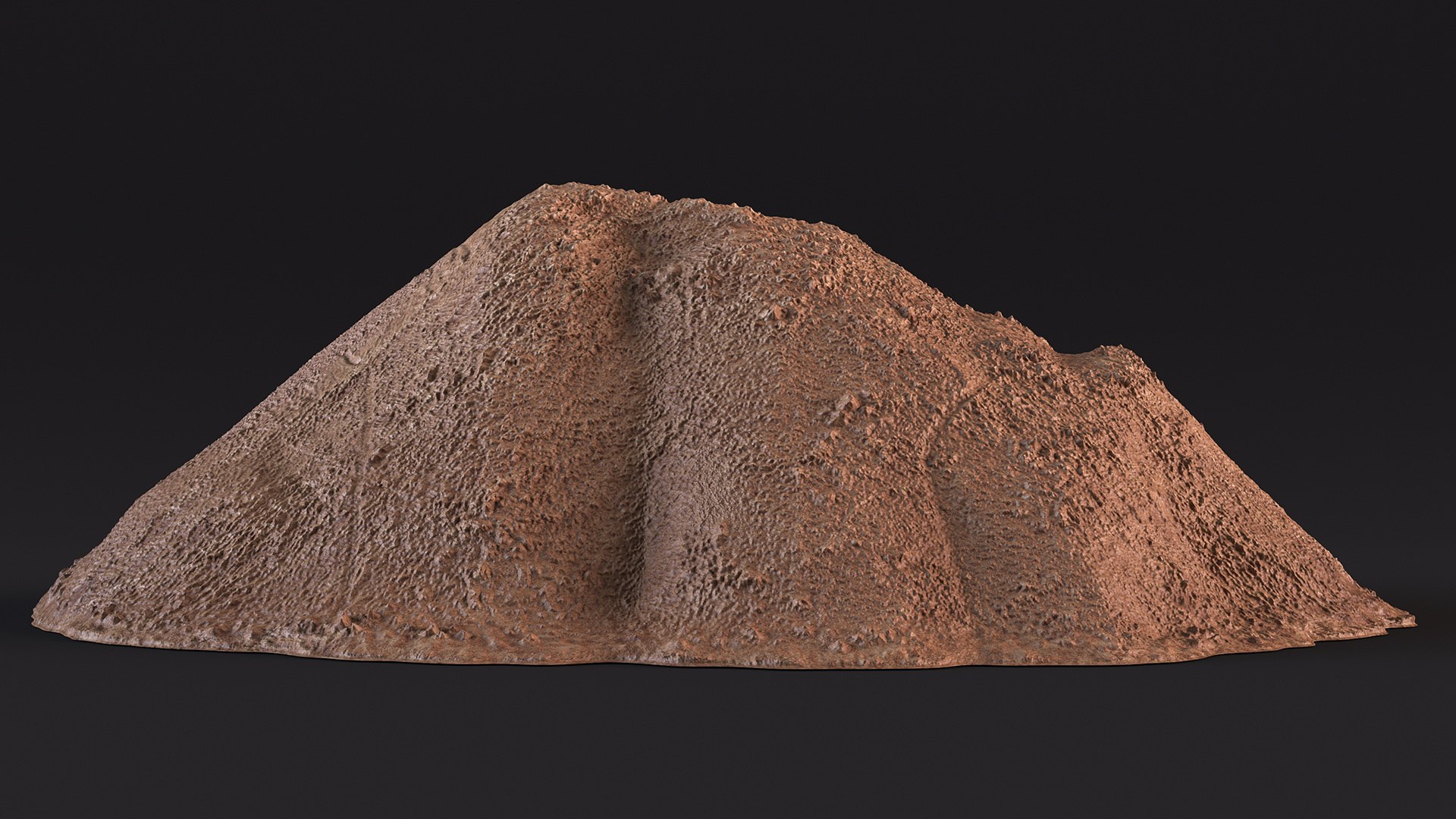 3D Pile Of Construction Sand - TurboSquid 2137573