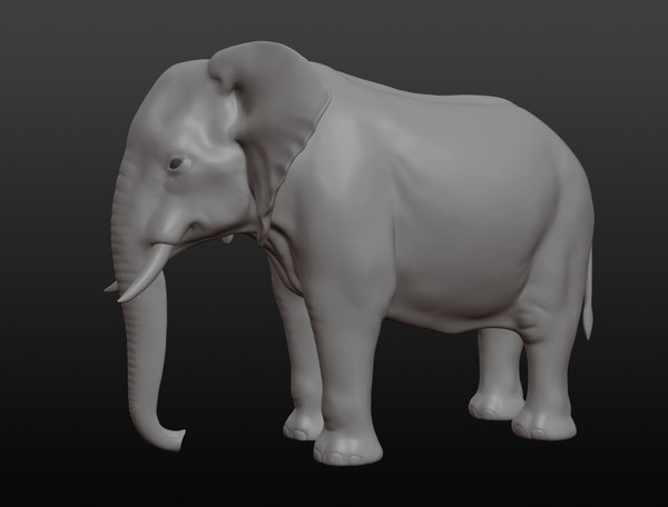 Animal Elephant STL Models for Download | TurboSquid